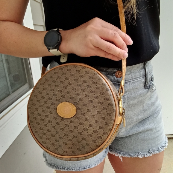 Gucci | Bags | Authentic Vintage Gucci Gg Monogram Micro Guccissima ...